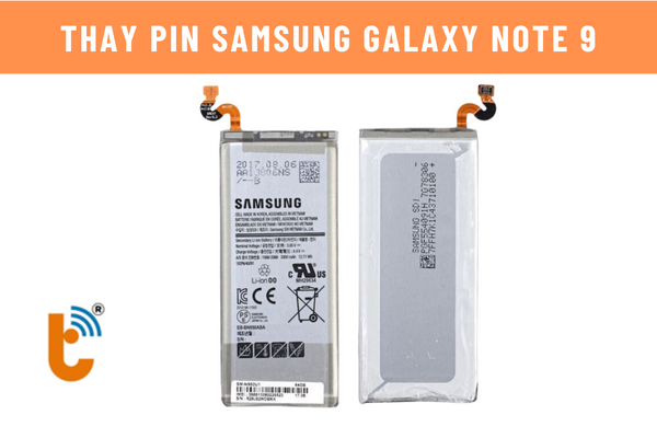 Thay pin Samsung Note 9 giá rẻ, lấy ngay trong ngày tại HCM